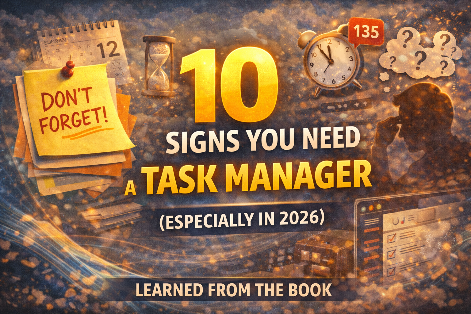 10 Signs You Need a Task Manager (Especially in 2026) | Self-Manager.net