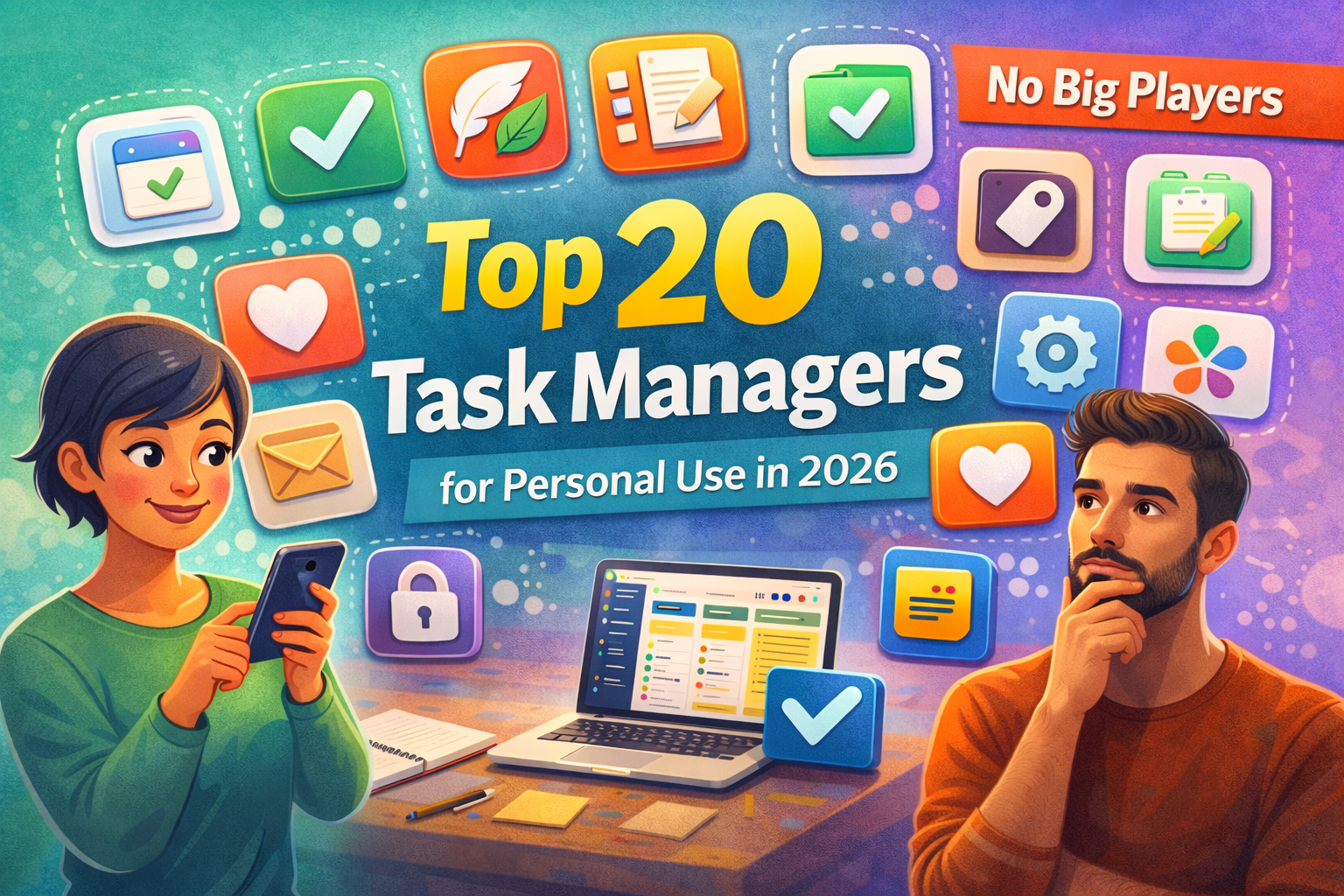 Top 20 Task Managers for Personal Use in 2026 (no big players ...